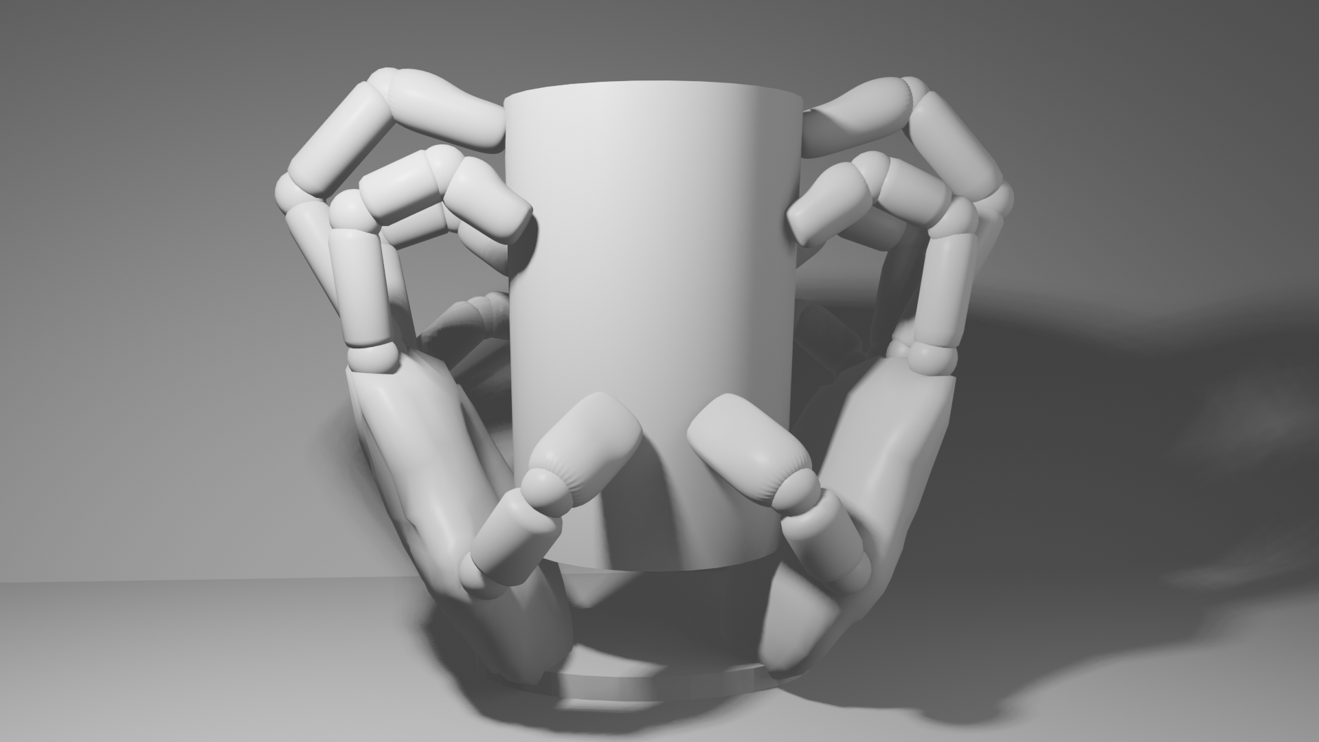 Hands holding pot by pimda | Download free STL model | Printables.com