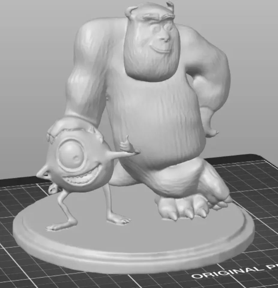 mike y sully by Aritz | Download free STL model | Printables.com