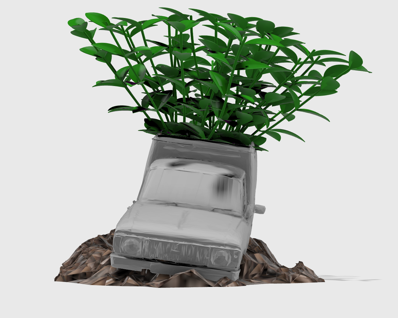 CAR VASE by fady | Download free STL model | Printables.com