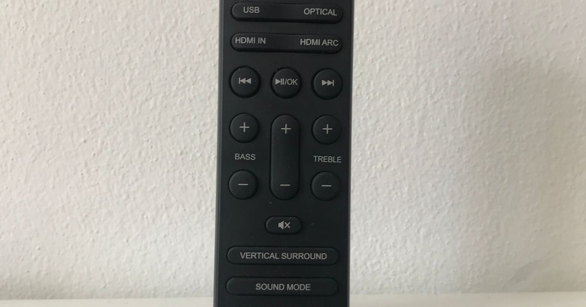 TCL Soundbar remote holder by risajanda | Download free STL model ...