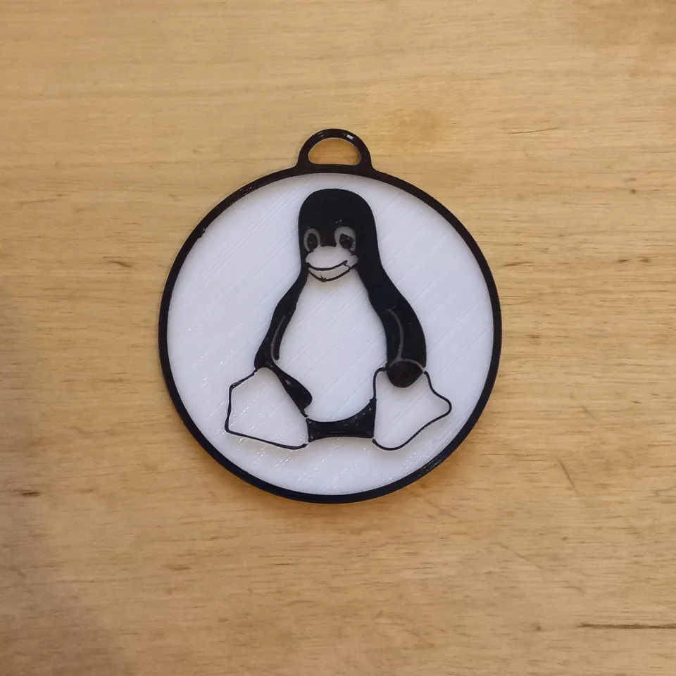 Tux- The LINUX logo by binominem | Download free STL model | Printables.com