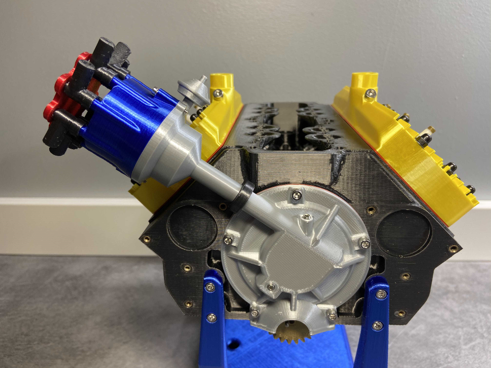 Ford FlatHead V8 (2/14) / Timing Cover (new design) and Distributor by ...