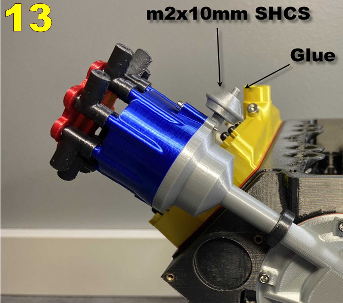 Ford FlatHead V8 (2/14) / Timing Cover (new design) and Distributor by ...