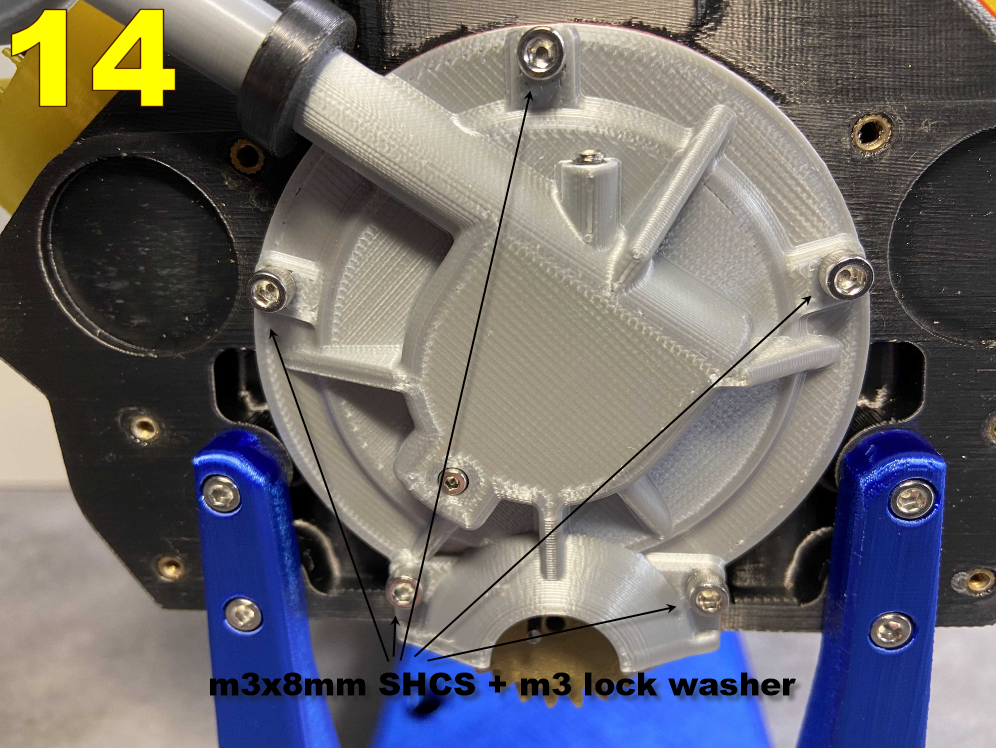 Ford FlatHead V8 (2/14) / Timing Cover (new design) and Distributor by ...
