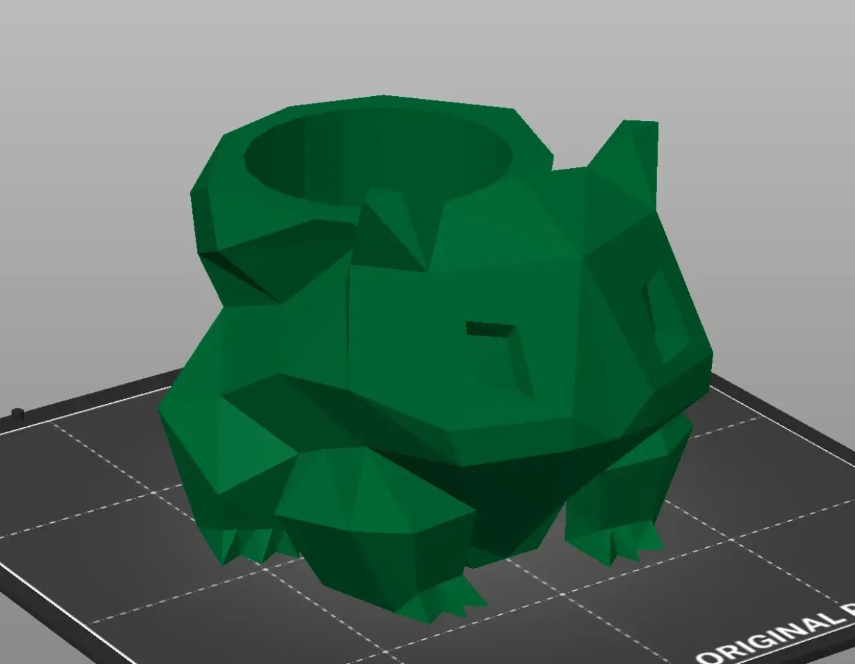 Bulbasaur pot by Honza | Download free STL model | Printables.com