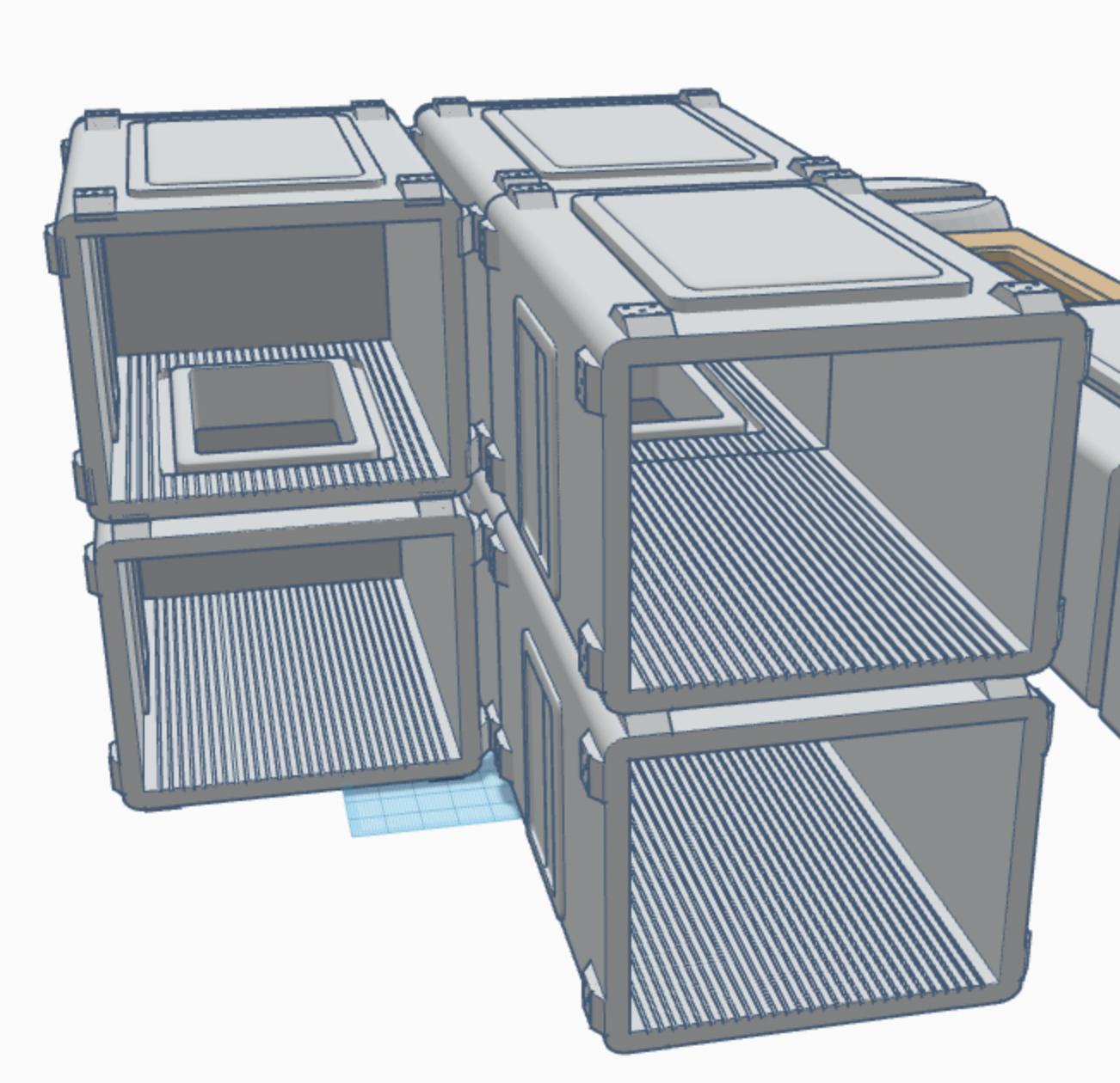 Starship Cargo Pod by RobertusMaximus | Download free STL model ...
