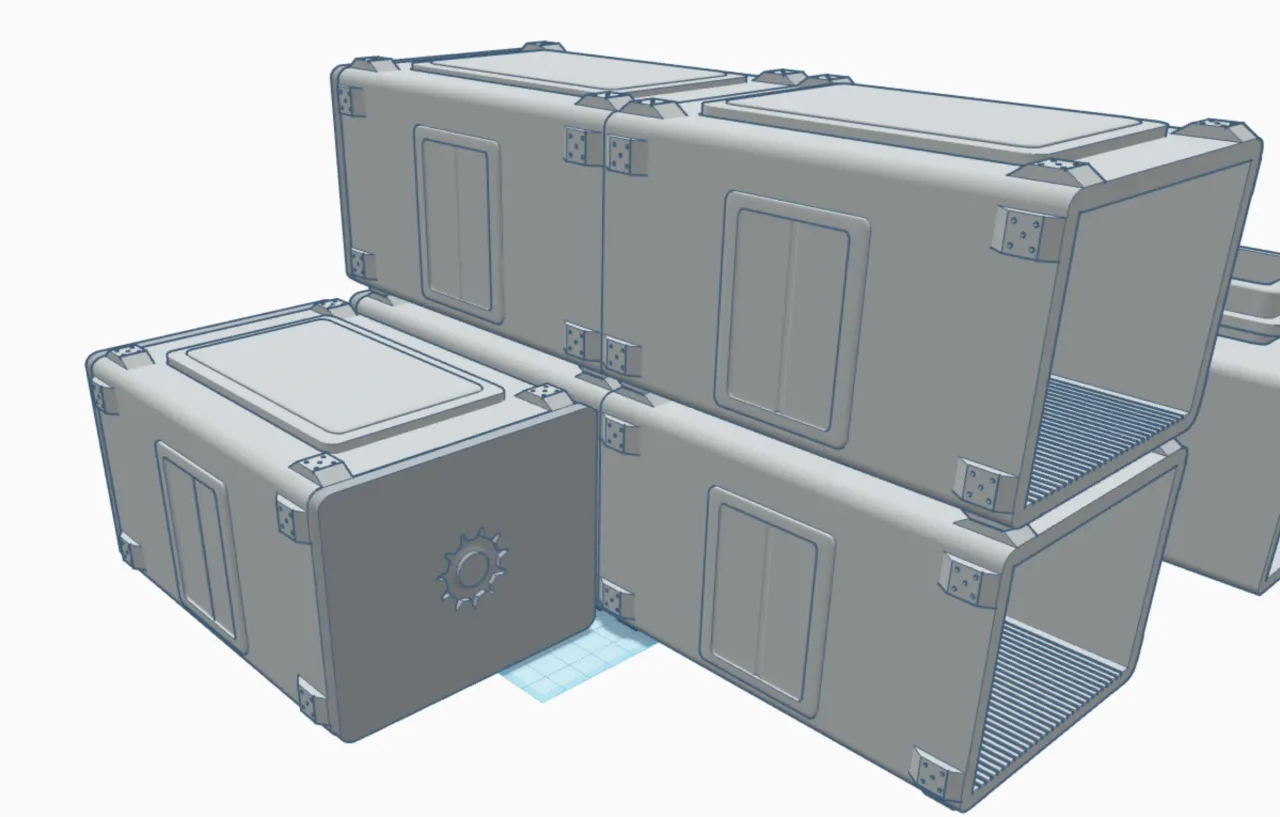 Starship Cargo Pod by RobertusMaximus | Download free STL model ...