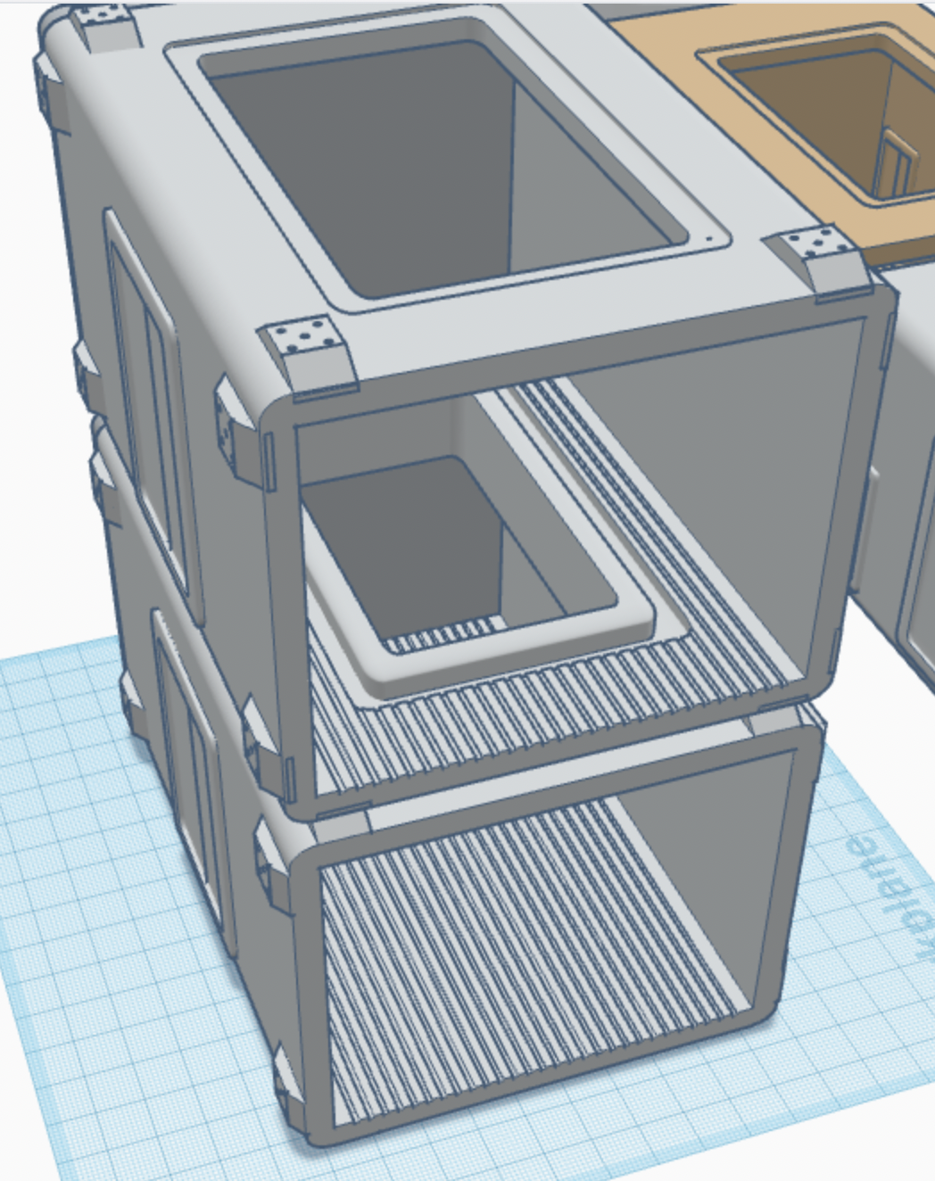 Starship Cargo Pod by RobertusMaximus | Download free STL model ...