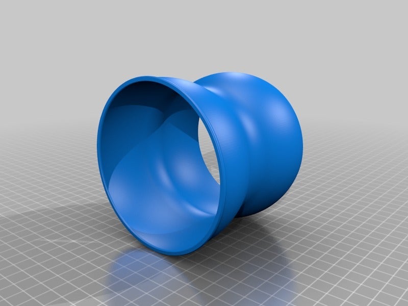 Flexible segmented hose 100mm by Marius Hornberger | Download free STL ...