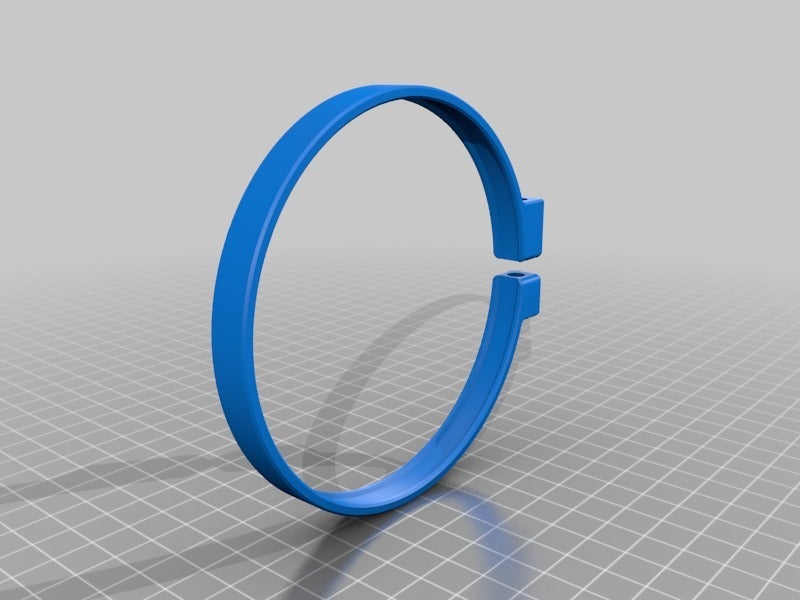 Flexible segmented hose 100mm by Marius Hornberger | Download free STL ...