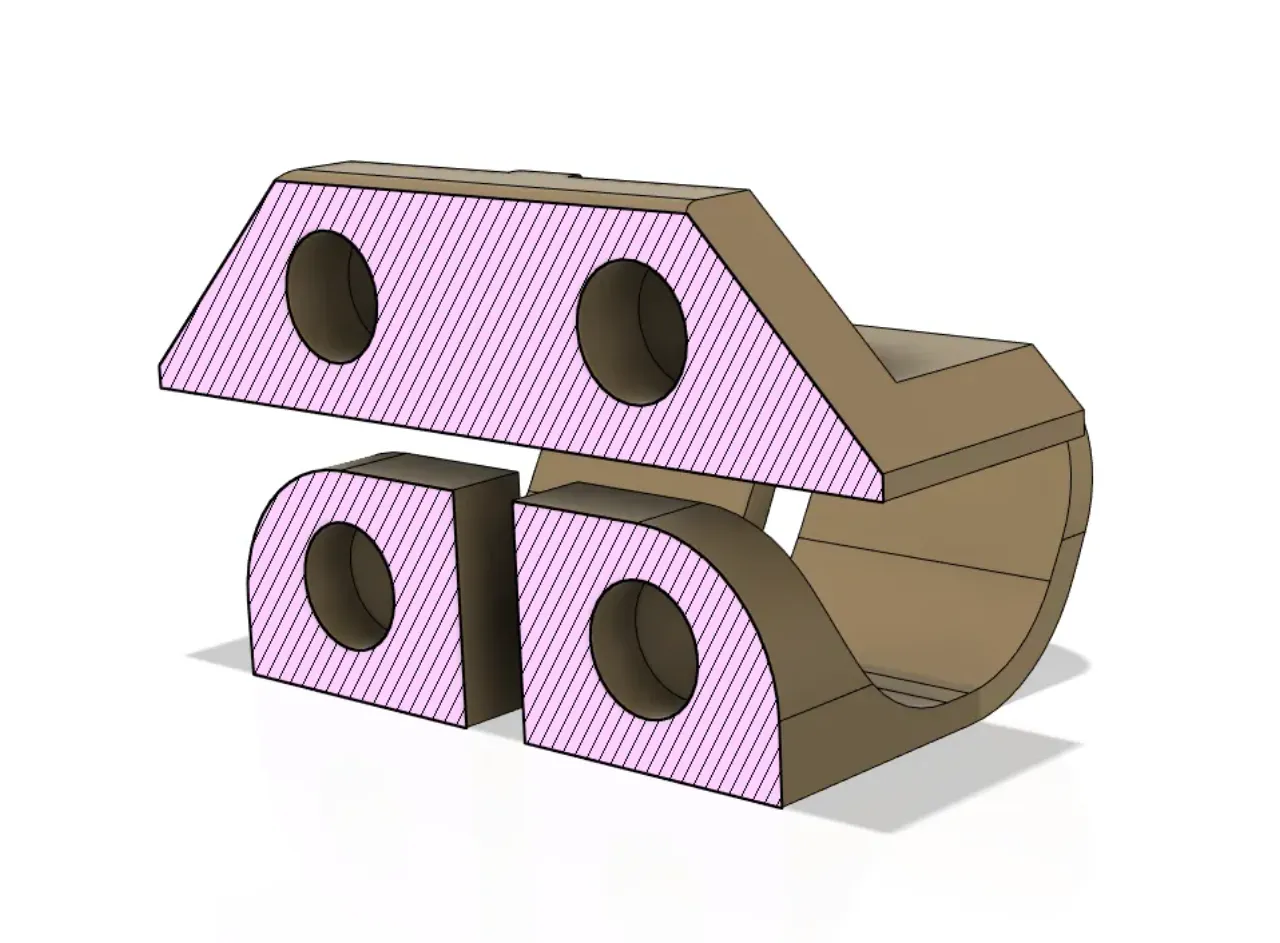 Lack enclosure magnetic door knob by Rainbowstrikes | Download free STL ...