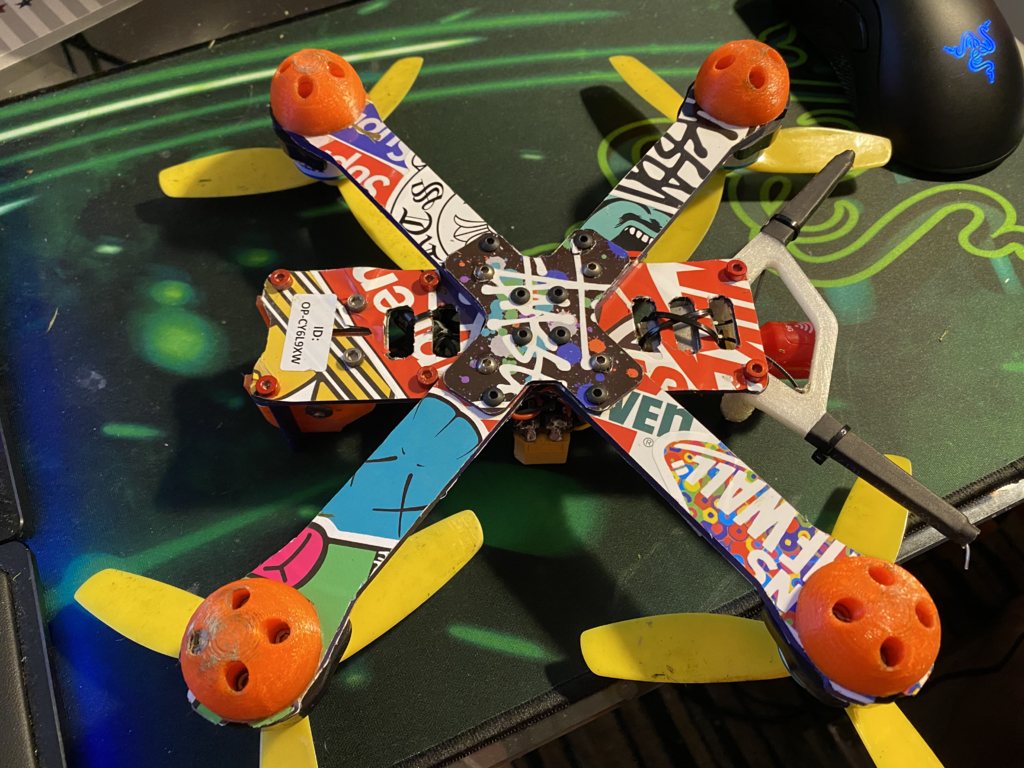 EACHINE Wizard X220 Feet (16mm) by Giggle | Download free STL model ...