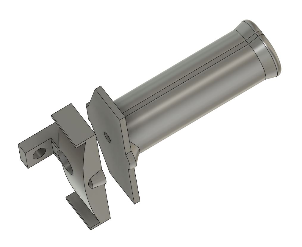 Handle for Large Head Lamp by RiciR | Download free STL model ...