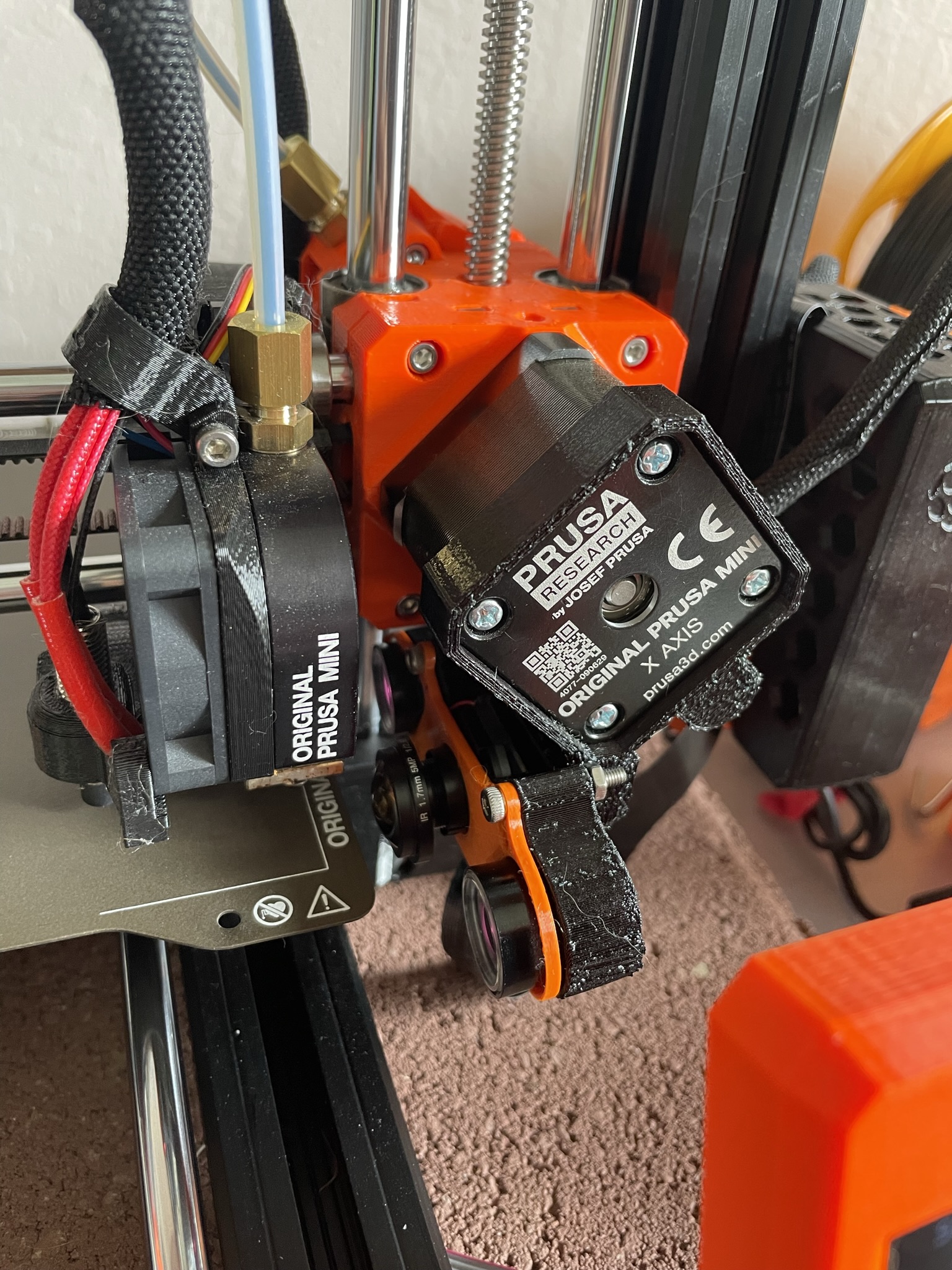 Prusa MINI+ Pi Fisheye Camera Mount by changjoe | Download free STL ...