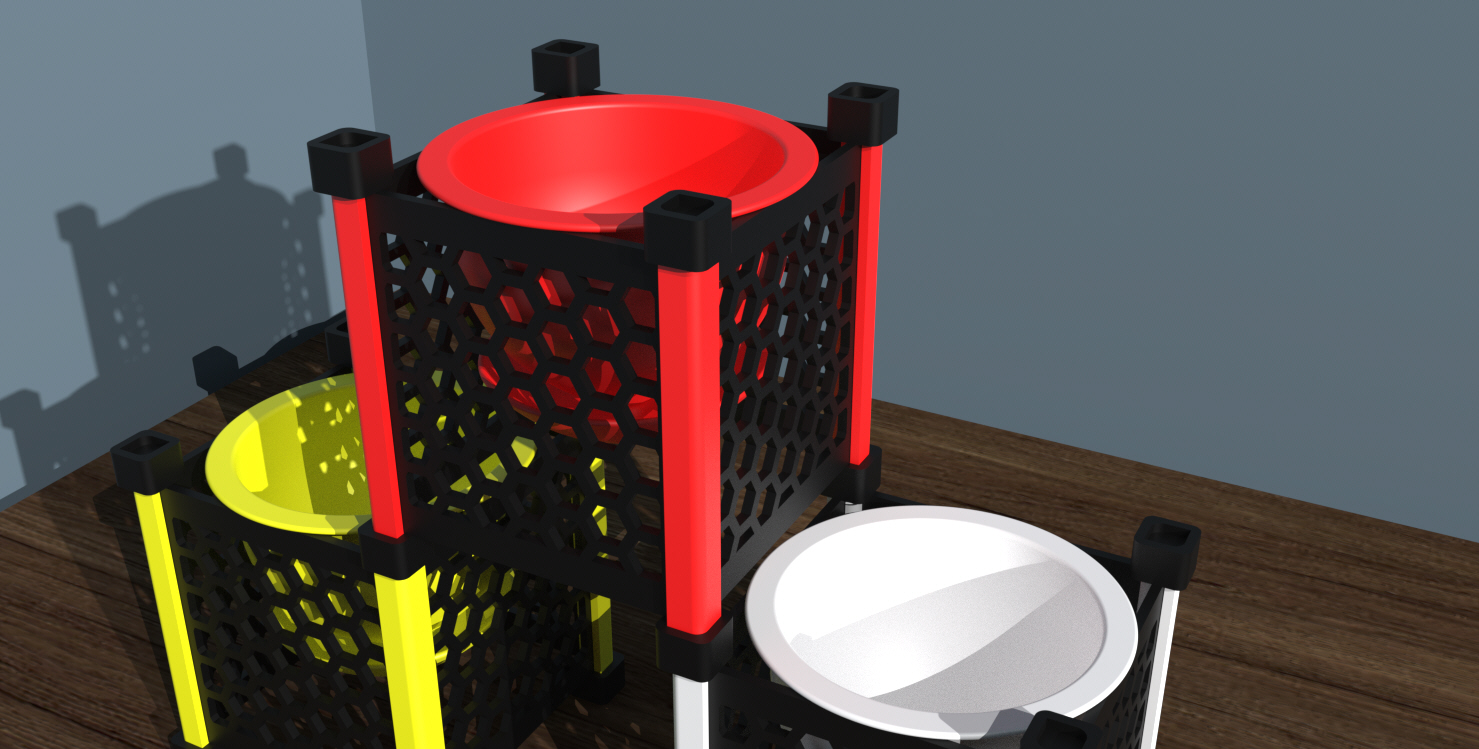 Modular Pots for Plants by DCMake | Download free STL model ...