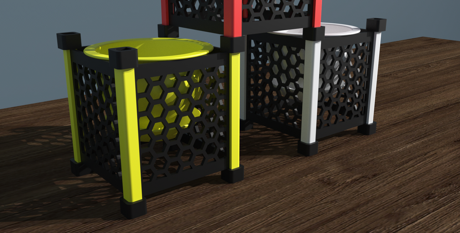 Modular Pots for Plants by DCMake | Download free STL model ...