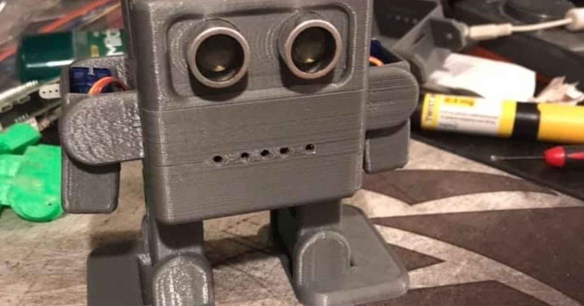BoBotto the Humanoid robot by Otto DIY | Download free STL model ...