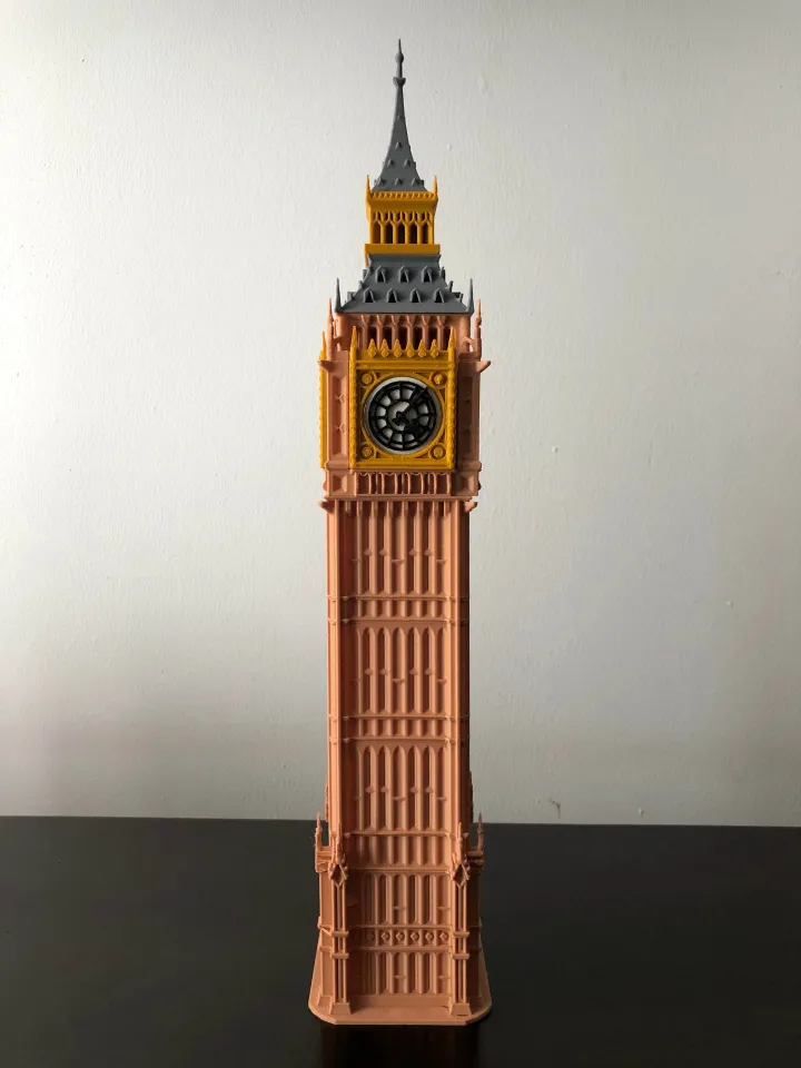 Big Ben (Elizabeth Tower) Multi-part Lamp by MiniWorld3D | Download ...