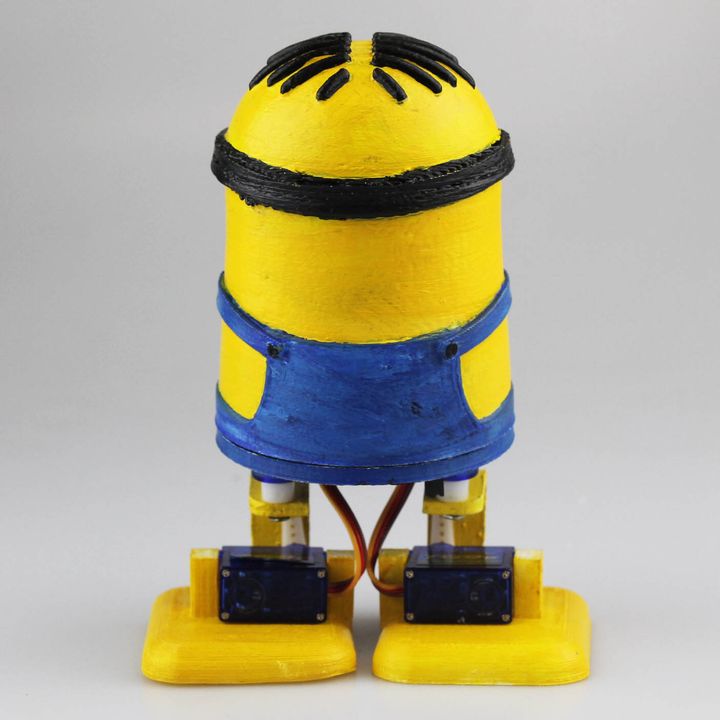 Minion Dave walking robot por Otto DIY | Descargar modelo STL gratuito ...