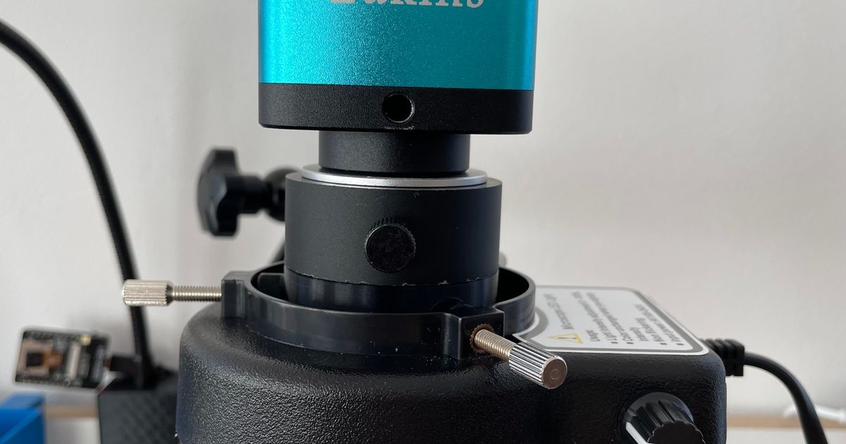 Microscope Ring Light Adapter par Drexore | Téléchargez gratuitement un ...