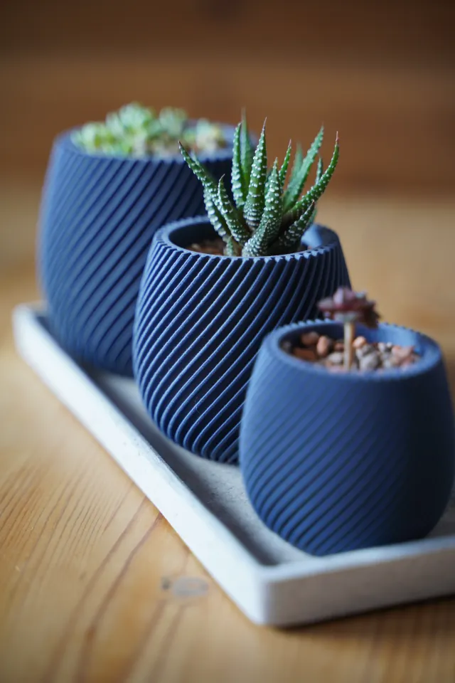 Modern spiral planter by SchulteGeileTechnik | Download free STL model ...