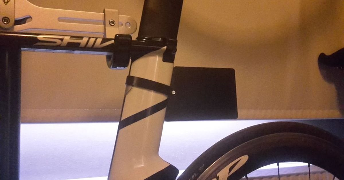 Bike number plate for triathlon by Mape | Download free STL model ...