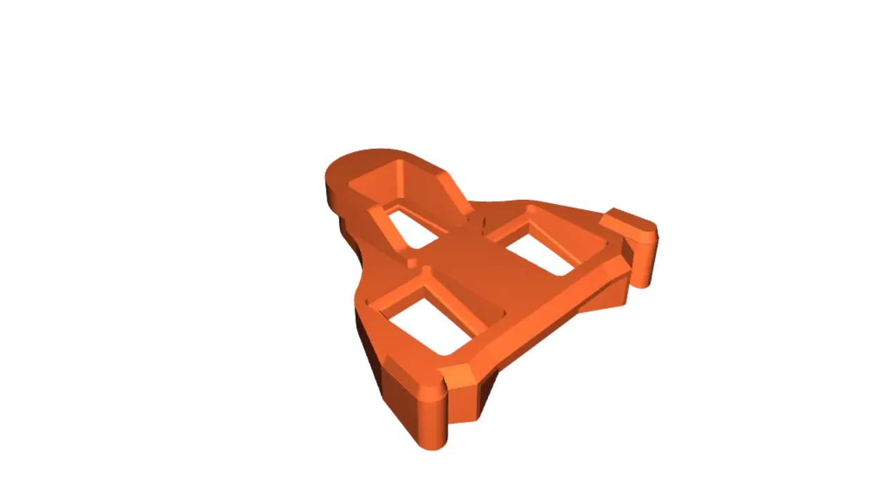 SPD-SL compatible road cycling cleat by Mape | Download free STL model ...