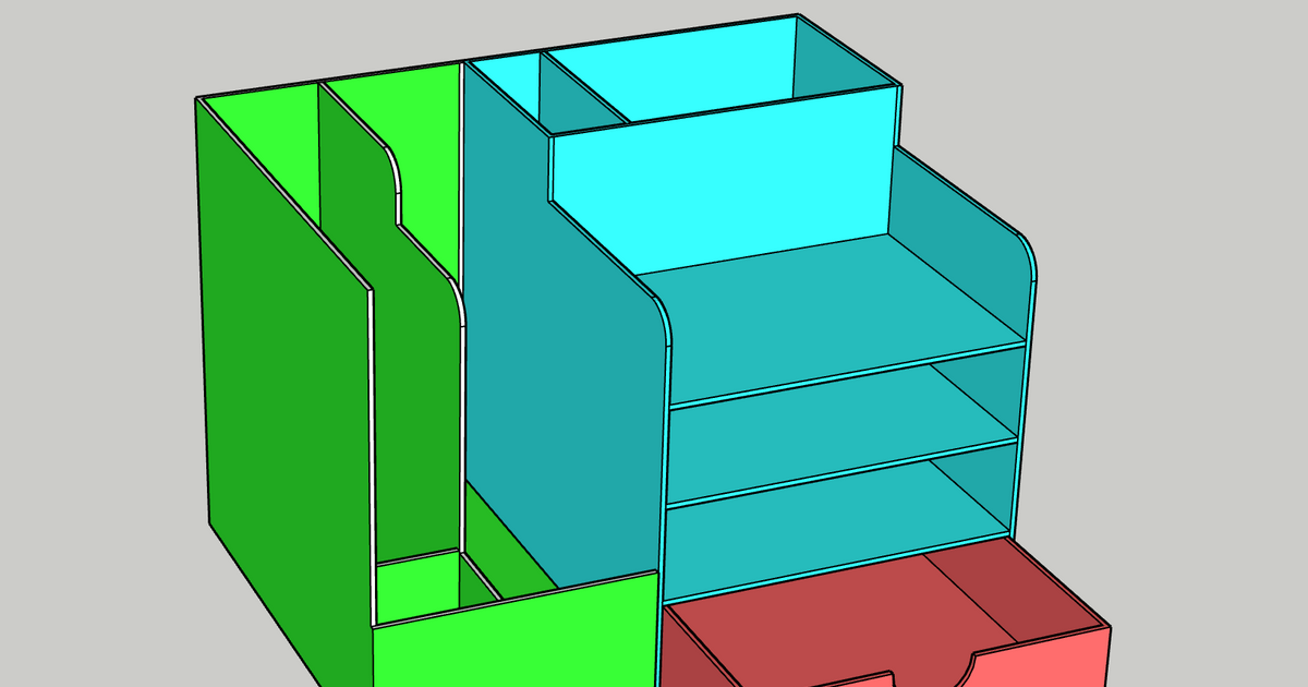 ORGANIZER GT2 by Giovanni1954 | Download free STL model | Printables.com
