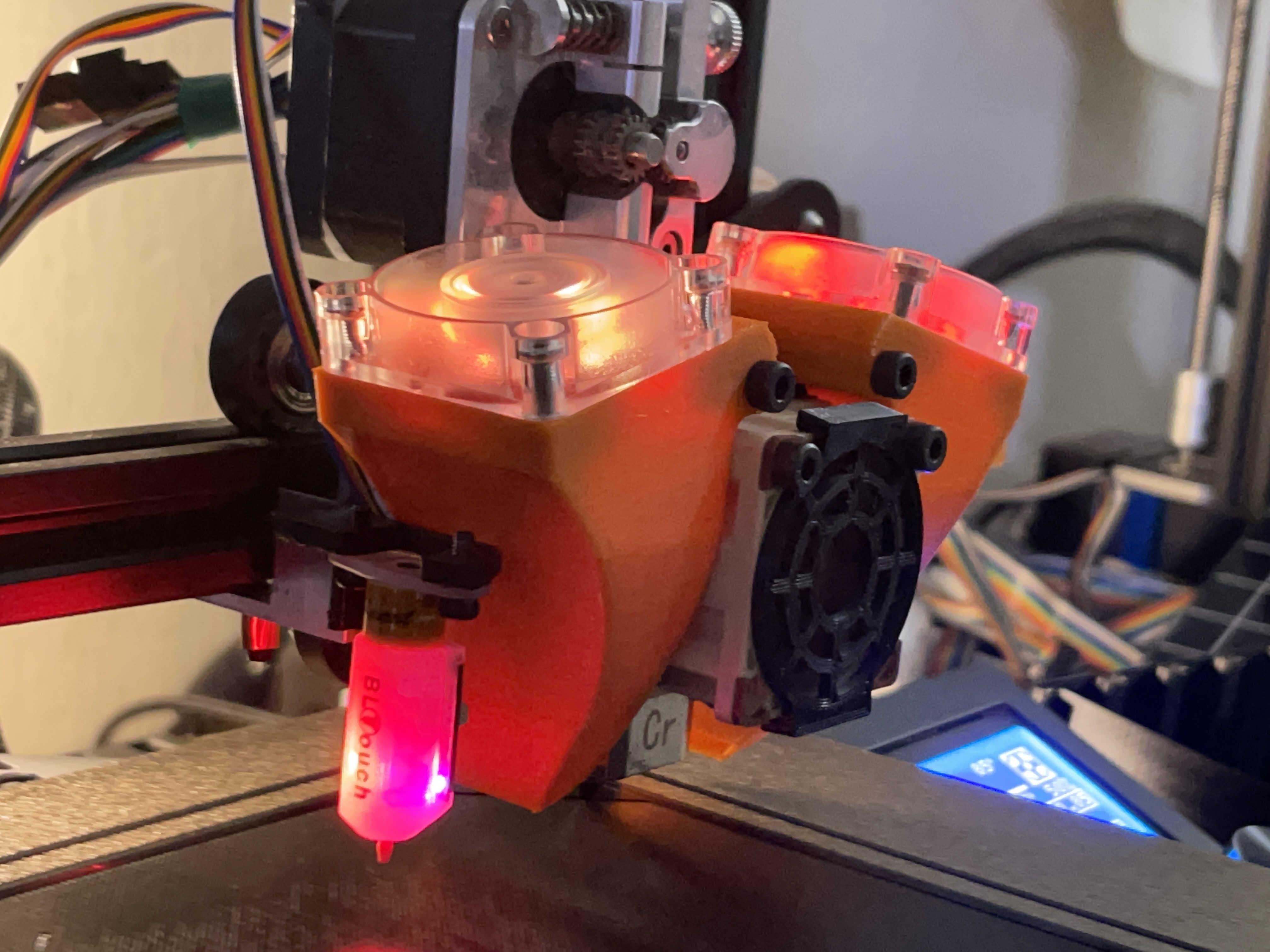 REMIXED Creality Spider hotend - Lightweight DualFanShroud for Micro ...
