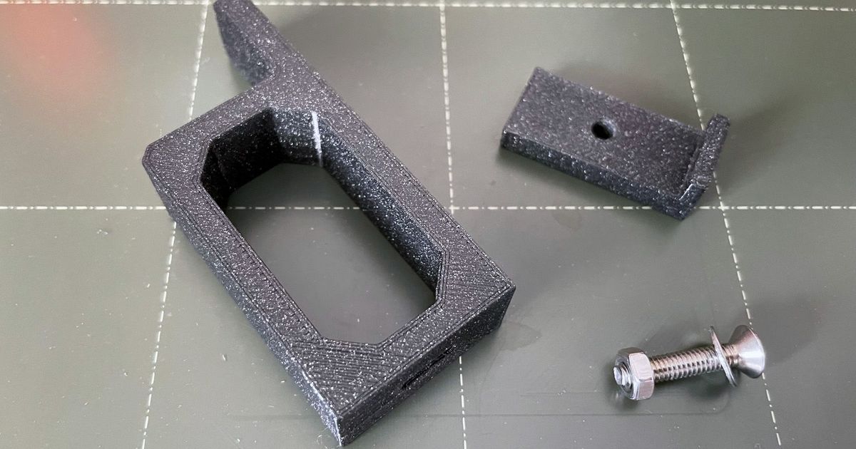 PC-Top Shelf Offset Mount by karlkroger | Download free STL model ...