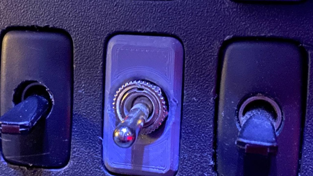 Toyota 12mm toggle switch by 1D_Design | Download free STL model ...