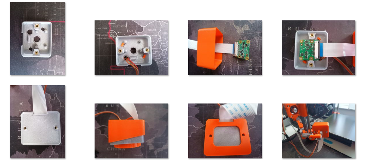 Picam Case with Neopixel 8-Ring by knives127 | Download free STL model ...
