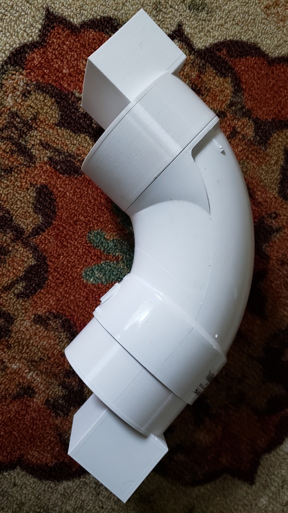 2x3x4 Downspout Adapter by n3cr0t1k | Download free STL model ...