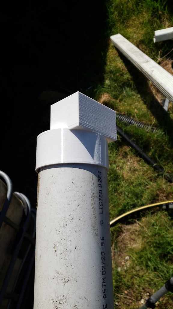 2x3x4 Downspout Adapter by n3cr0t1k | Download free STL model ...