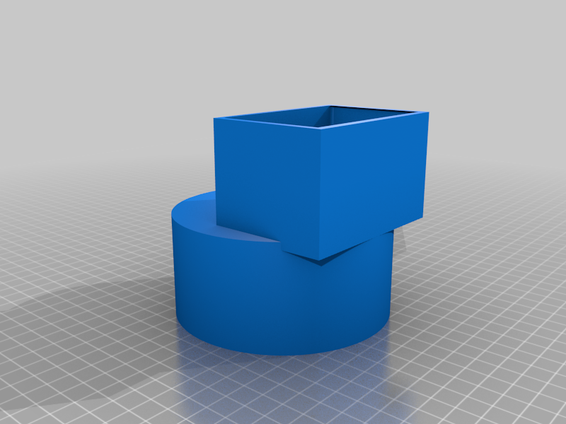 2x3x4 Downspout Adapter by n3cr0t1k | Download free STL model ...