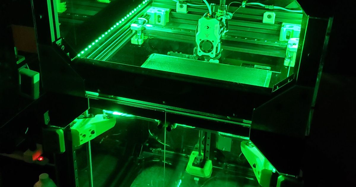 3030 LED Riser 250mm by indymusician | Download free STL model ...