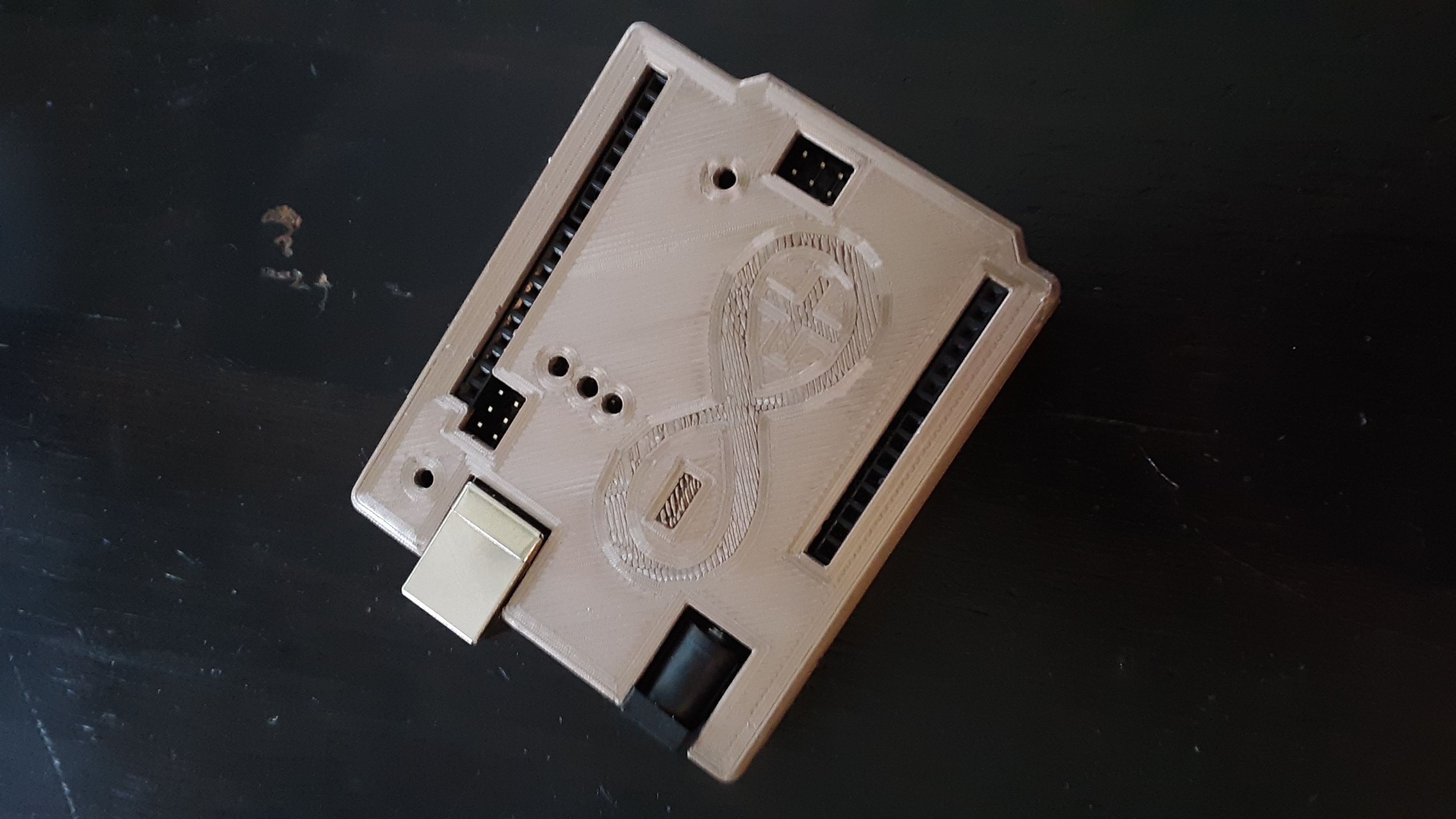 Arduino Uno Case With Logo by Skibub28 | Download free STL model ...