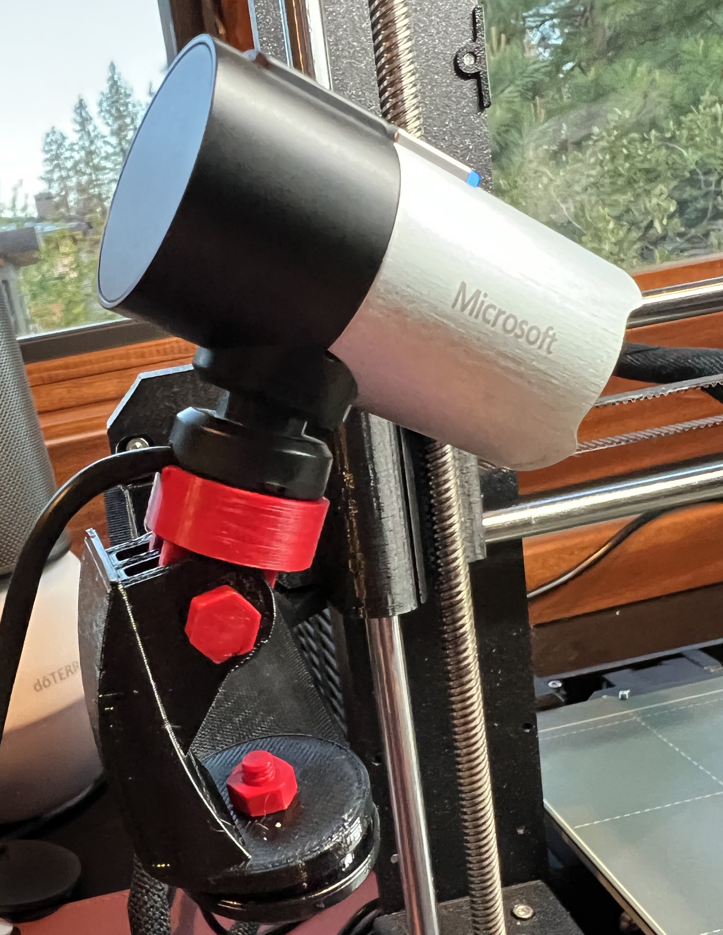 Two-Prong GoPro Mount for Microsoft Lifecam by curioustech | Download ...