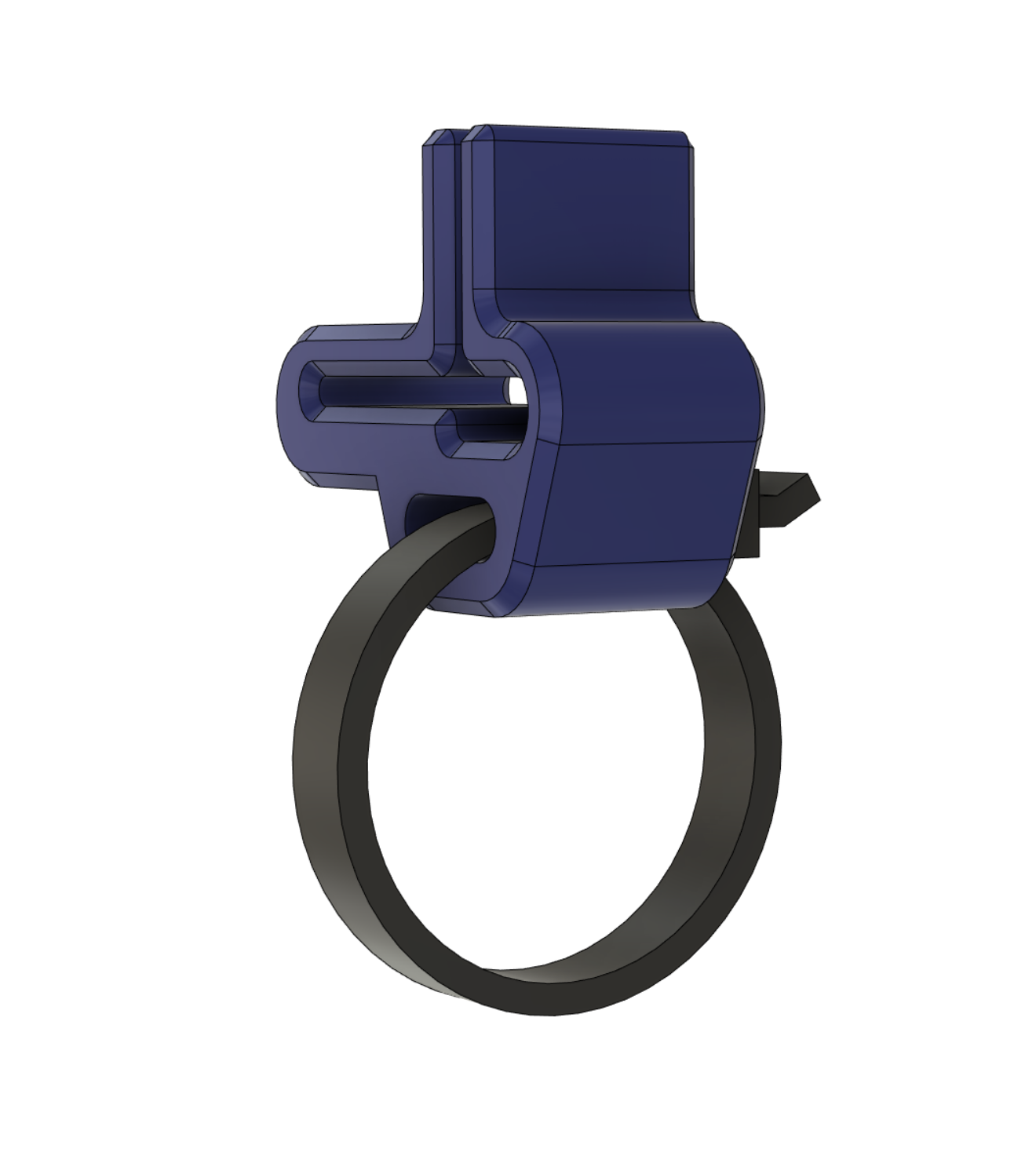 IKEA BROR Shelf Support Cable Clips by motocoder | Download free STL ...