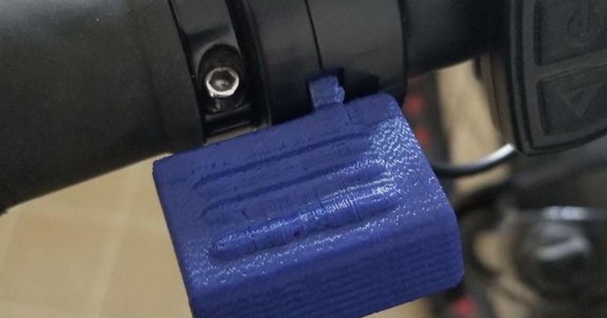 E-bike Thumb Throttle replacement by nerdpants | Download free STL ...