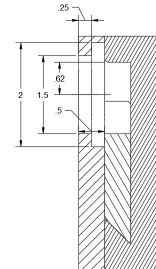 French Cleat Cam Lock by Milgaco | Download free STL model | Printables.com
