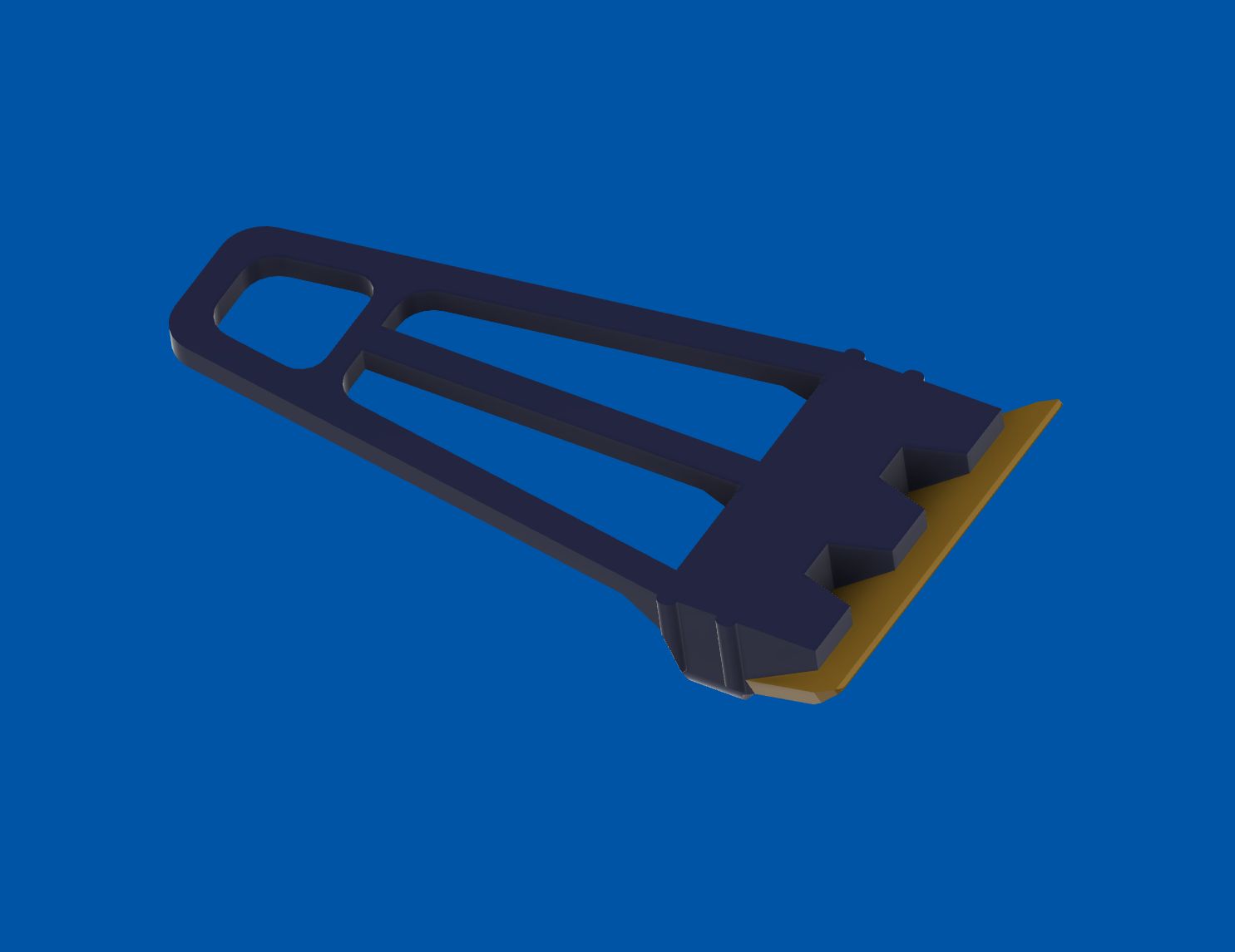 3D Printer Print Plate Scraper by Wiseone | Download free STL model ...