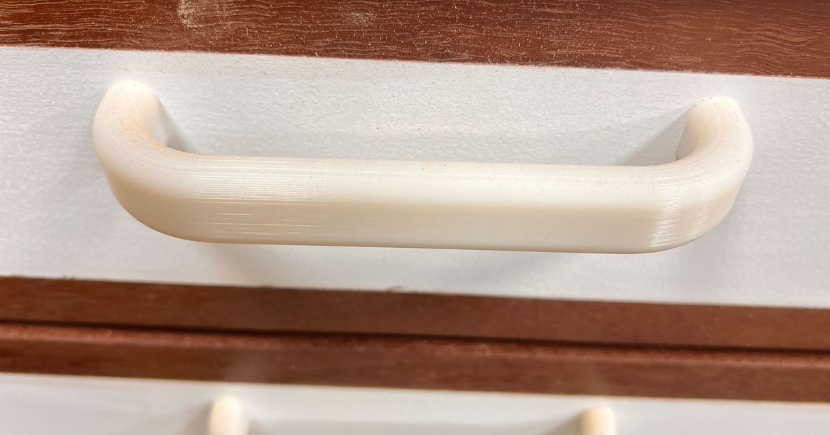 Simple Handle by NicG | Download free STL model | Printables.com