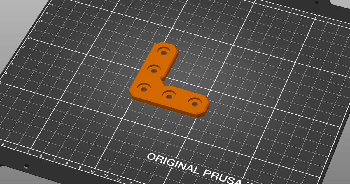 Outer 90° angle for 2020 profiles by MaxasRena | Download free STL ...