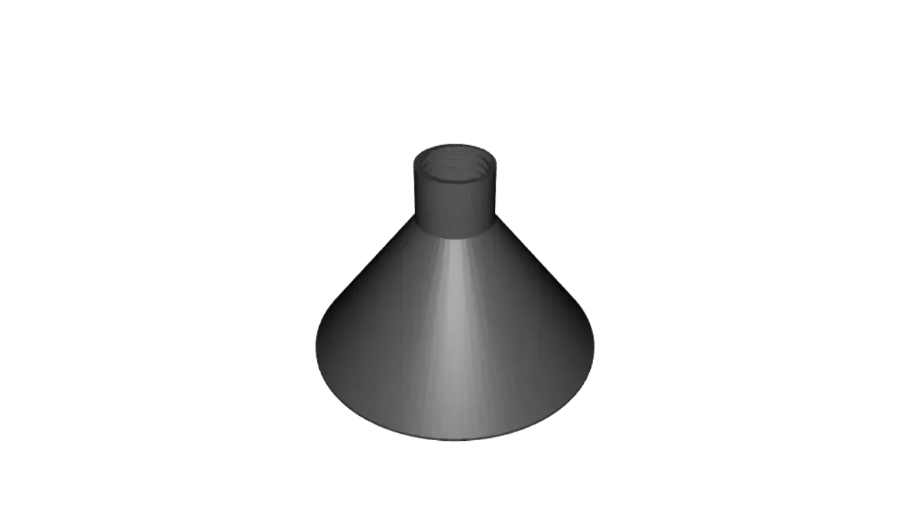 Water Can Spout (threaded) by backsspace | Download free STL model ...