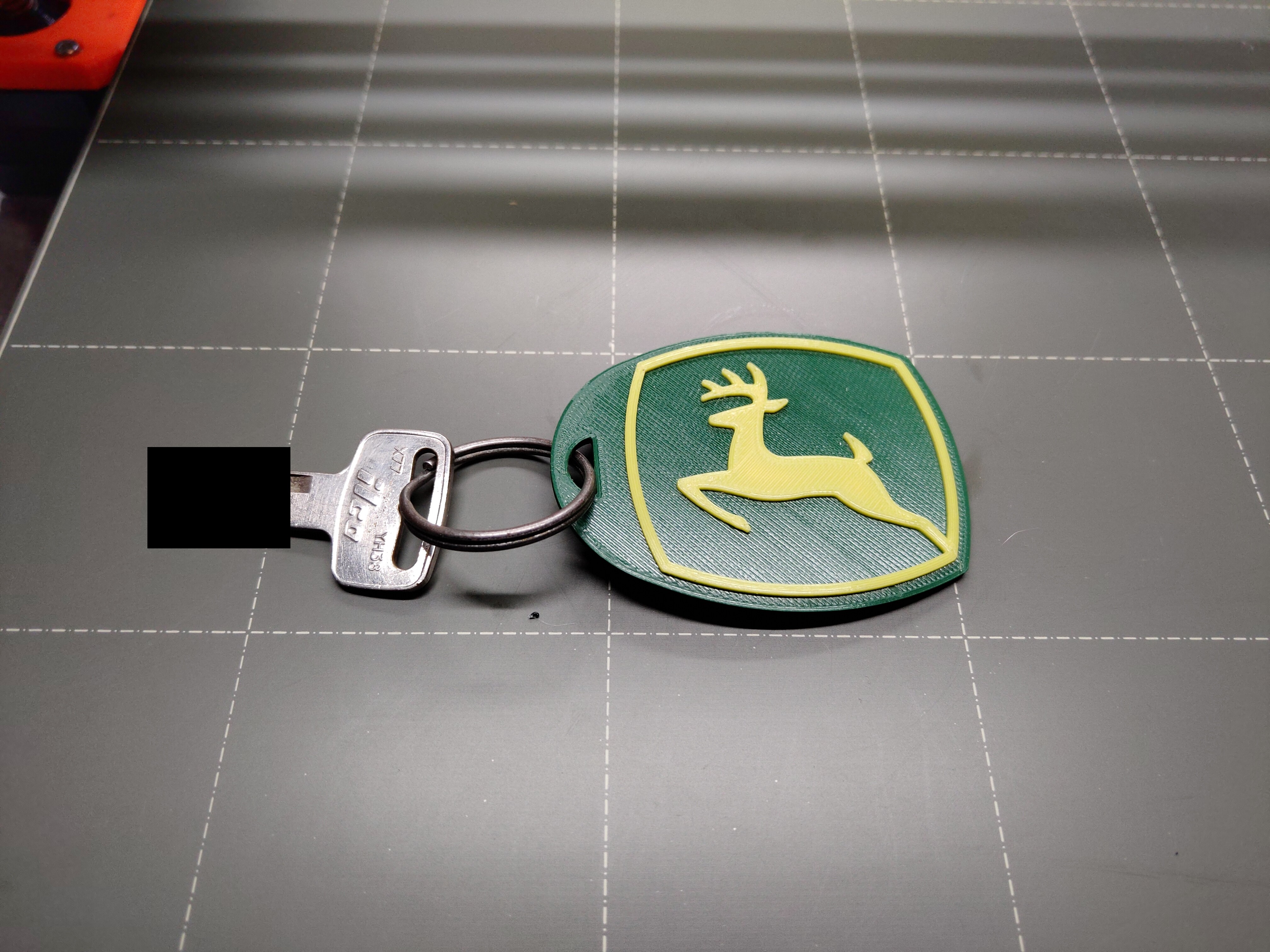 John Deere key chain by XeNoMoRpH | Download free STL model ...