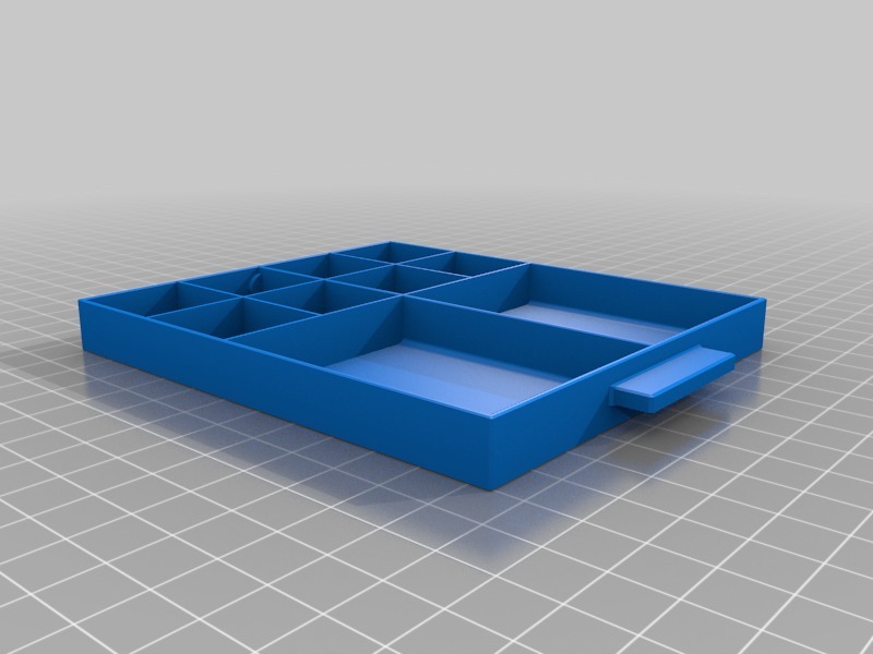 Ender 3 Double Drawers Left and Right using all in one rear case. by ...