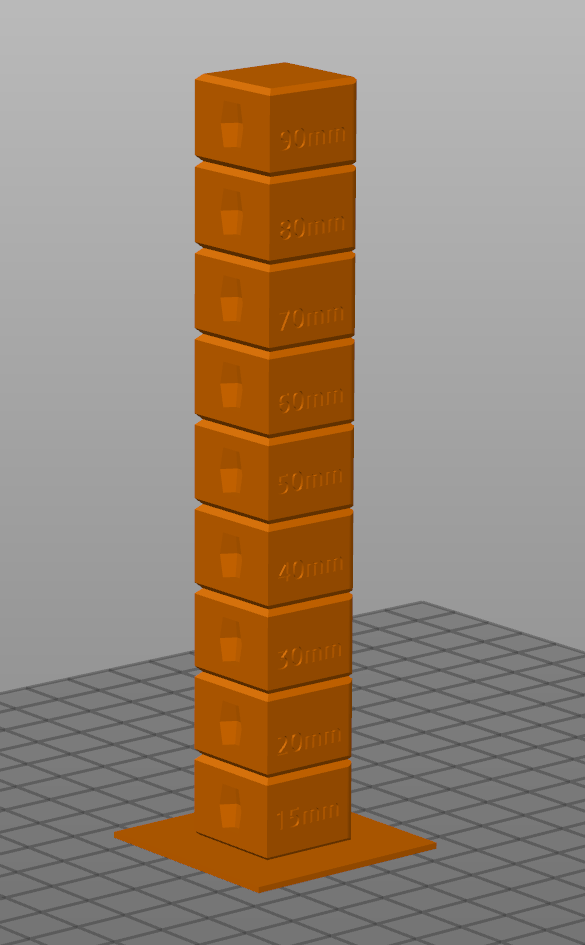 Speed tower - test your maximum print speed by Print-3D | Download free ...