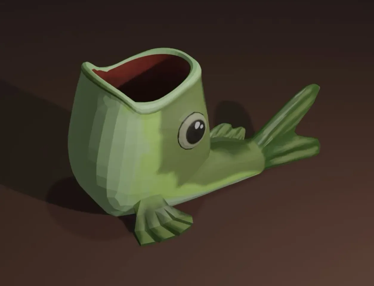 Fishy Plant Pot by Chirpee | Download free STL model | Printables.com