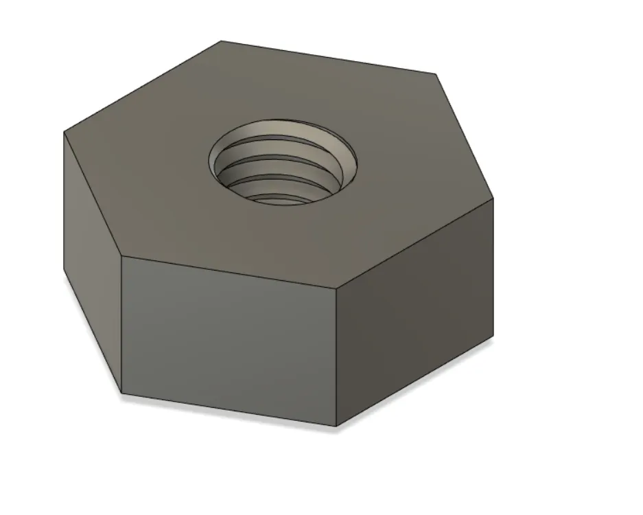 M6 Nut by GrzewikPL | Download free STL model | Printables.com